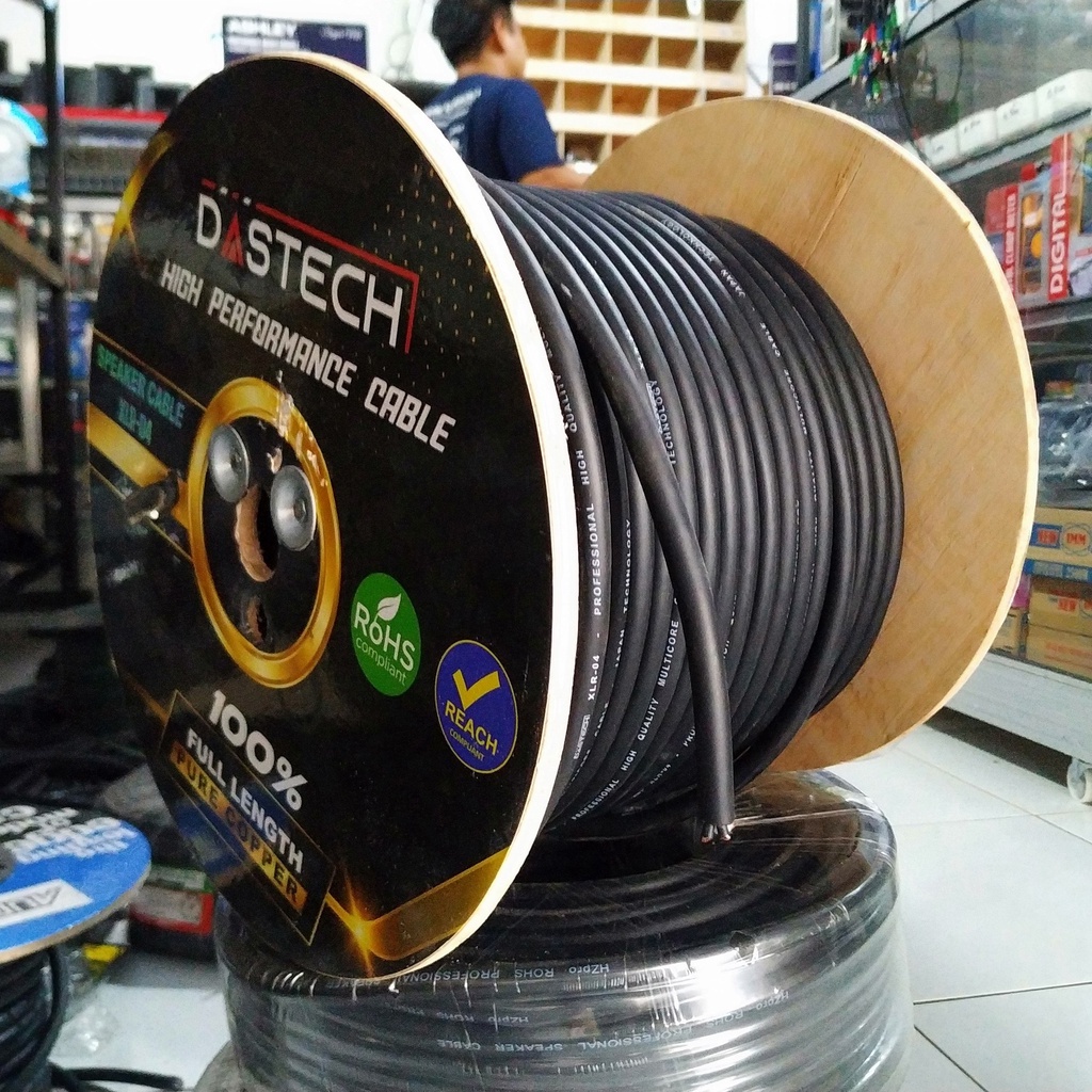Jual KABEL SNAKE 4CH DASTECH kabel snake 4channel merk DASTECH ...