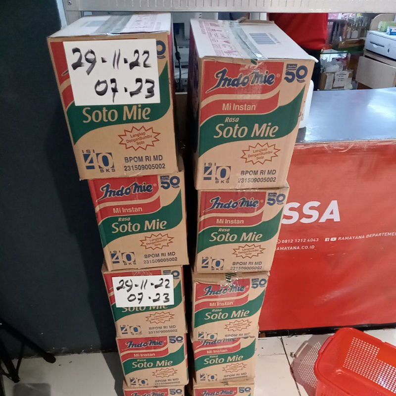 Jual INDOMIE SOTO MIE 1 KARTON | Shopee Indonesia