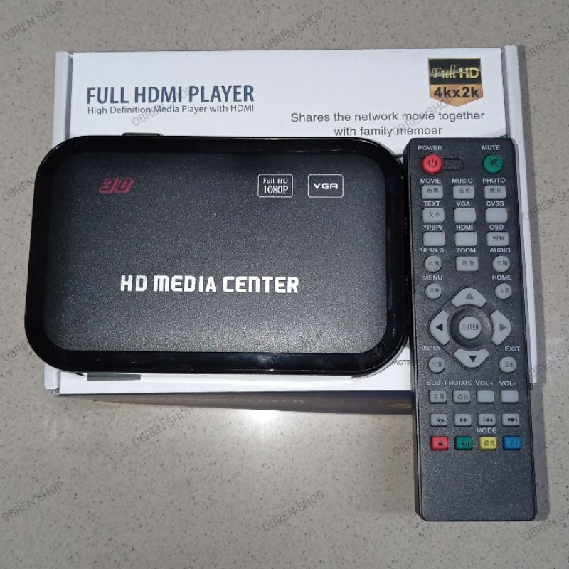 Jual HD MEDIA PLAYER HDMI | Shopee Indonesia