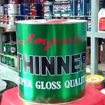 Jual Thinner Thiner Impala Galon Hijau 5 Liter / Thiner Tiner Pengencer Cat | Shopee Indonesia