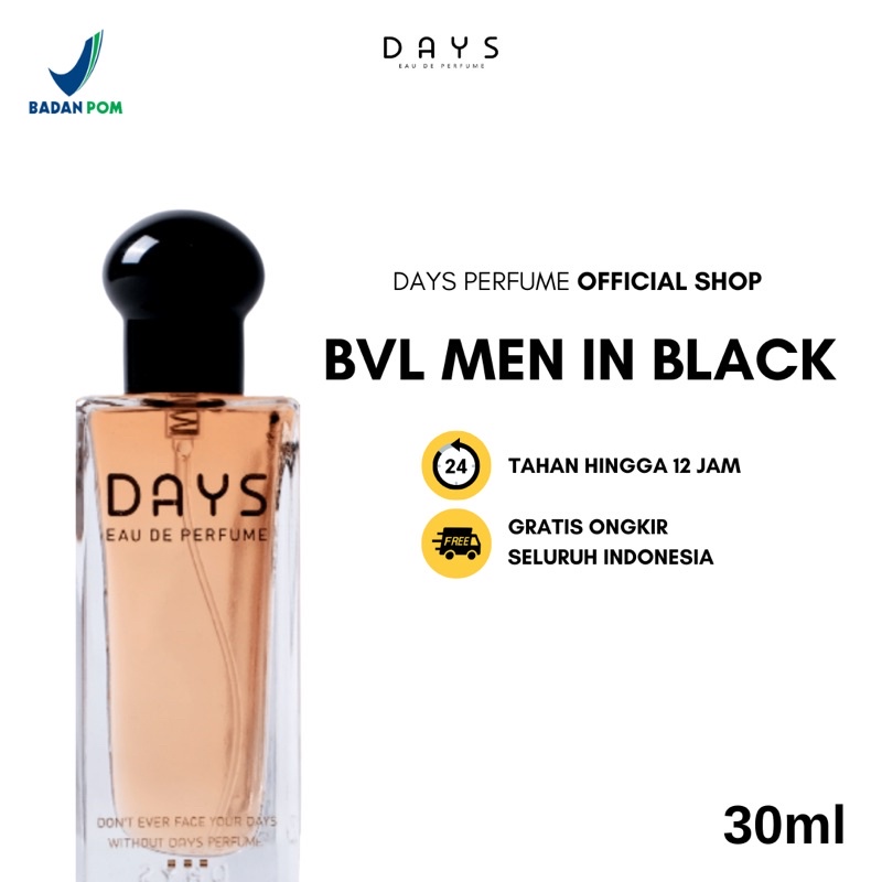 Jual DAYS PARFUM ORIGINAL / DAYS PARFUME MEN IN BLACK | Shopee Indonesia