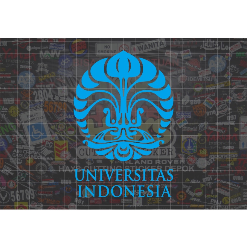 Jual Cutting Sticker Makara UI Psikologi Ukuran 8.5 Cm Untuk Motor ...