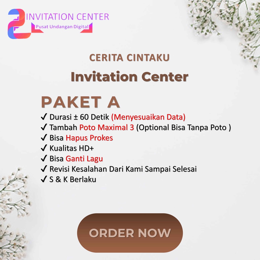 Jual Video Undangan Digital Lamaran / Pertunangan / Engagement ...