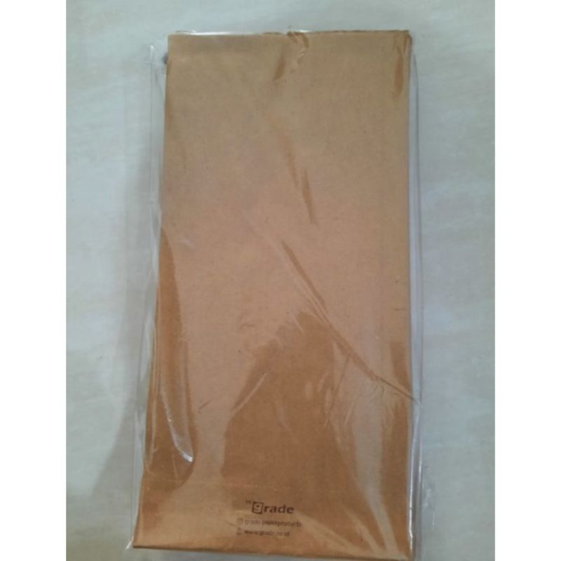 Jual [isi 100] paper bag grade kantong kertas 13x8x25 cm / paper bag ...