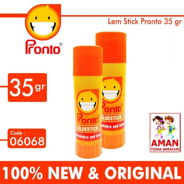 Jual Lem Stik / Glue Stick Besar Pronto 35 gr " | Shopee Indonesia