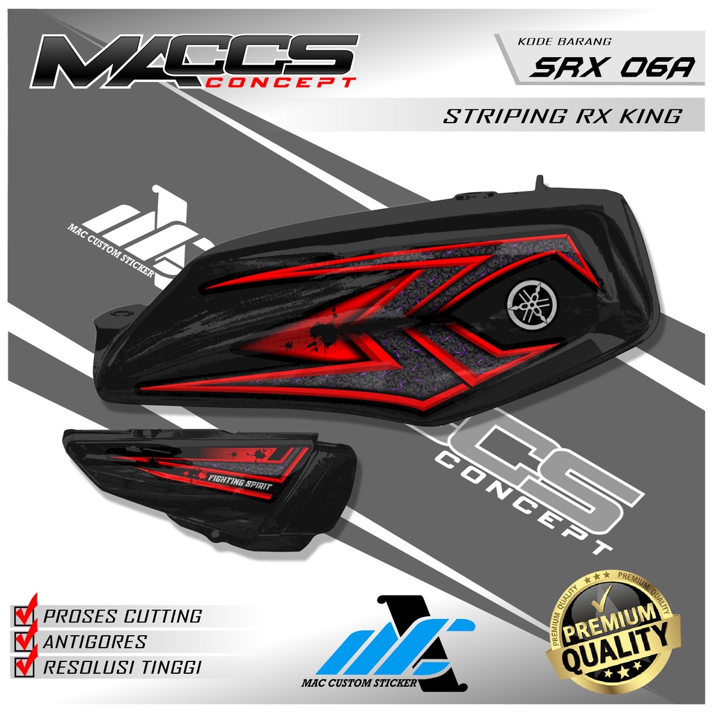 Jual STRIPING HOLOGRAM RX KING 2004 - STIKER STRIPING VARIASI YAMAHA RX ...