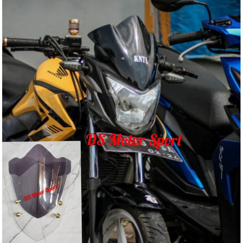 Jual VISOR CB150R OLD PLUS BAUD WINDSHIELD CB150R OLD PLUS BAUD ...