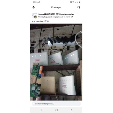 Jual modem b310 second bonus usb to lan | Shopee Indonesia