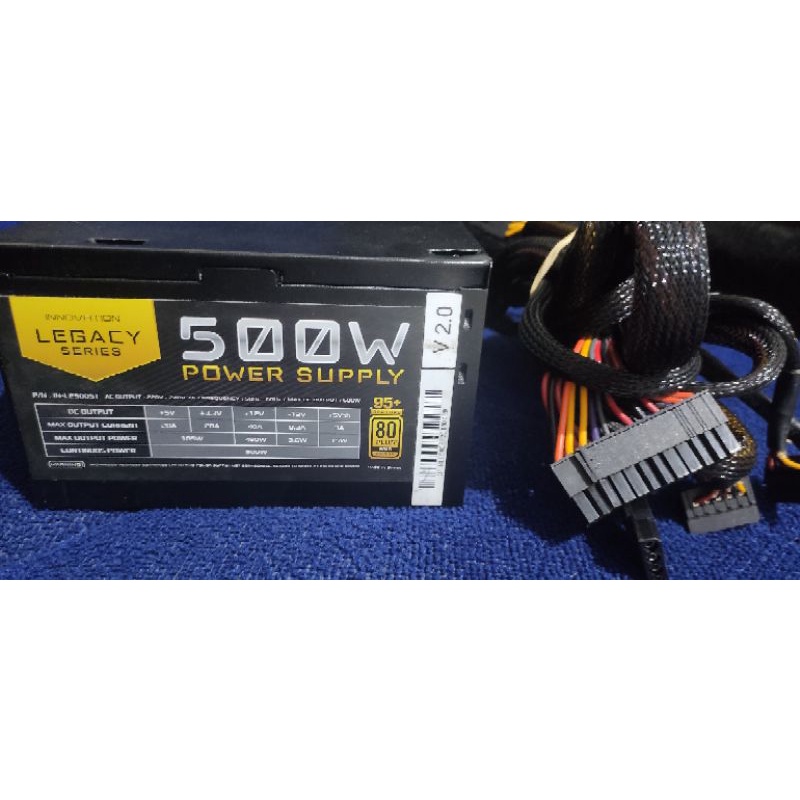 Jual Power Supply Innovation Legacy Series 500W 80+ Gold | Shopee Indonesia