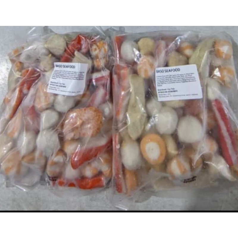 Jual Mix seafood 1kg.. steamboat cedea 250g.. 500gr/ Steamboat Tomyum ...