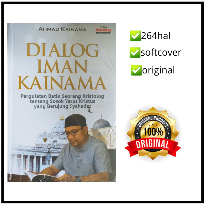 Jual buku islam biografi dialog iman kainama aqwam ori bahasa indonesia | Shopee Indonesia