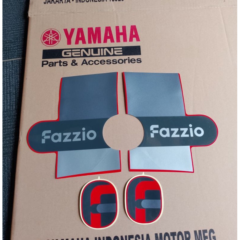 Jual stiker striping Lis polet fazzio Fazio 2022 merah | Shopee Indonesia