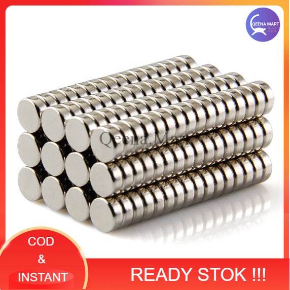 Jual Strong Neodymium Magnet NdFeB N50 1 PCS | Shopee Indonesia