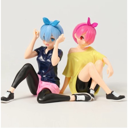 Jual Figure Re: Zero Relax time Rem Ram Training style ver. | Shopee ...
