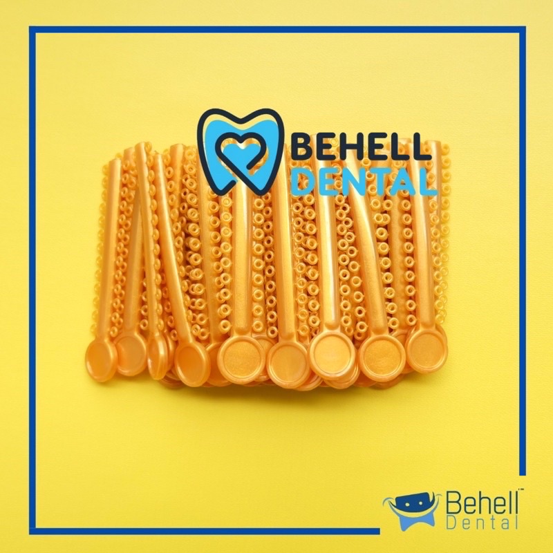 Jual 5Pics Karet Behel Gigi Motif Power O Ring Bulat PREMIUM TEBAL ...