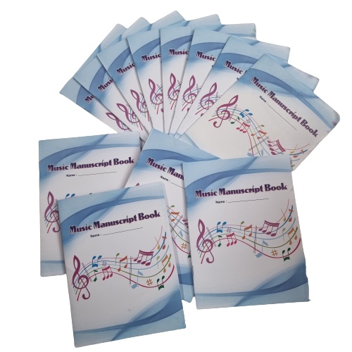 Jual Buku tulis musik garis lima / buku garis paranada / manuscript ...