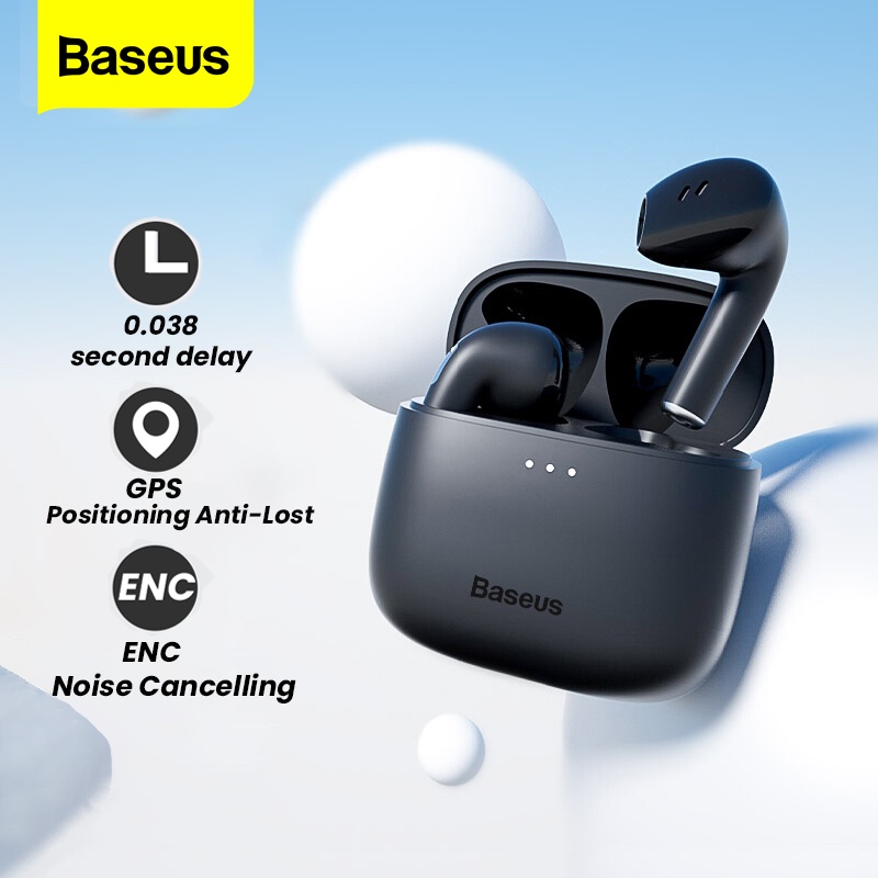 Jual BASEUS TWS BOWIE SERIES E8 TRUE WIRELESS BLUETOOTH HEADSET ...
