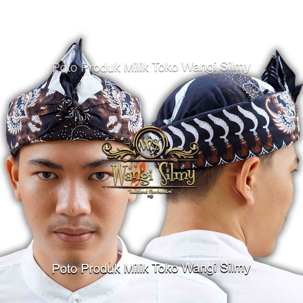 Jual Iket sunda makuta wangsa atas full tutup, iket premium blangkon ...