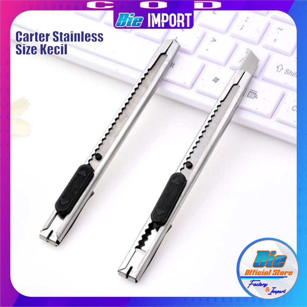 Jual Pisau Carter Stainless Impor Best Seller | Shopee Indonesia