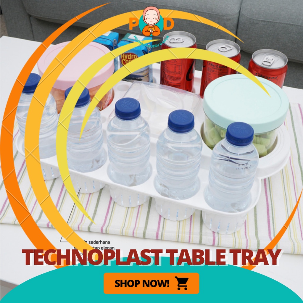 Jual WADAH TEMPAT AQUA GELAS / NAMPAN / TALAM / Technoplast Table Tray ...