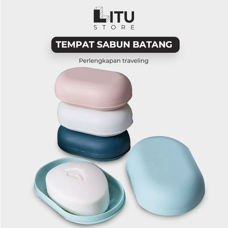Jual Tempat sabun batang kamar mandi tempat sabun travel traveling ...