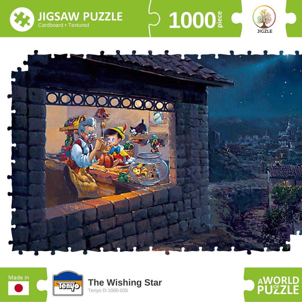 Jual Tenyo D-1000-035 Disney - Pinocchio The Wishing Star Jigsaw Puzzle ...