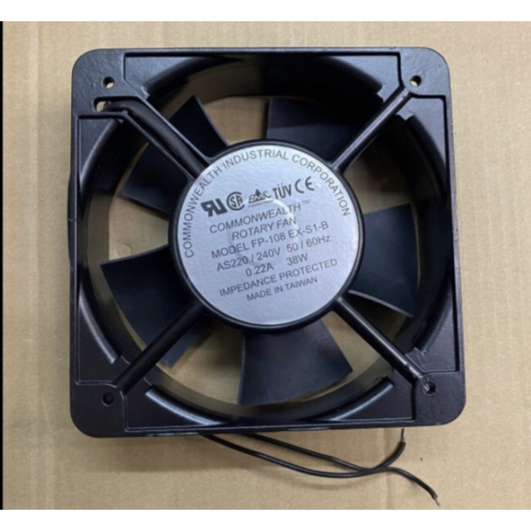 Jual Cooling Fan COMMONWEALTH 6" / 6inch FP-108-EX-S1-B 220V | Shopee Indonesia