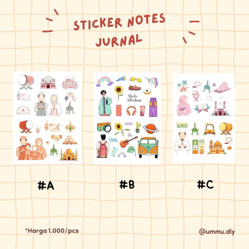 Jual Sticker pack/stiker muslim aesthetic | Shopee Indonesia