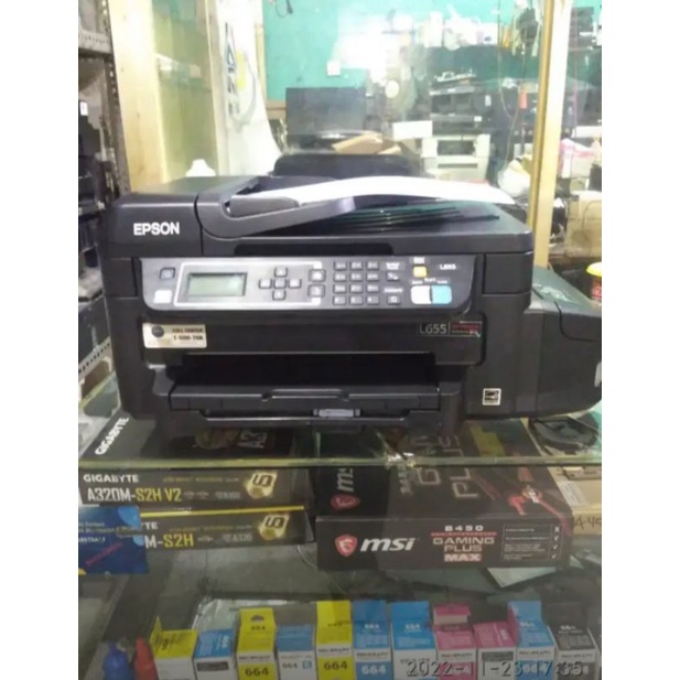 Jual Printer Epson L655 - PSC InkTank Duplex WiFI All In One | Shopee ...