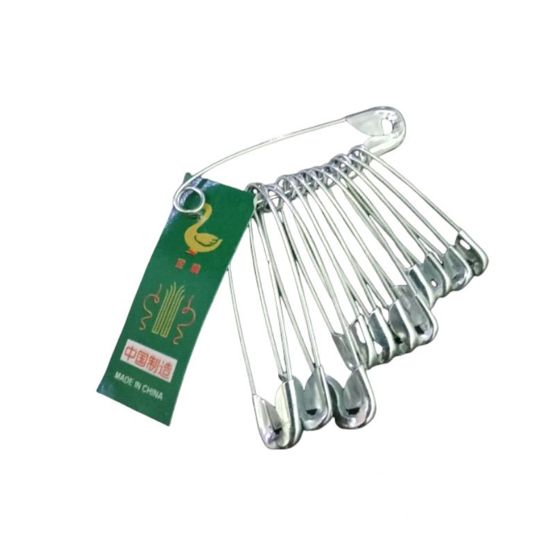 Jual PENITI / SAFETY PINS PER 1 SET (12 PCS PENITI) | Shopee Indonesia