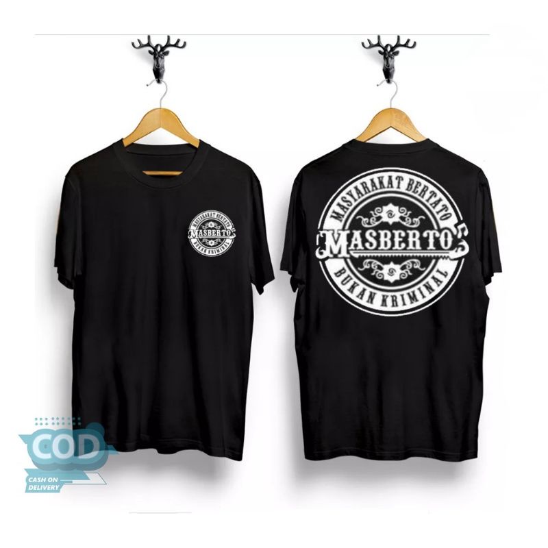 Jual baju t-shirt masberto / kaos style sub culture / kaoos mas berto ...