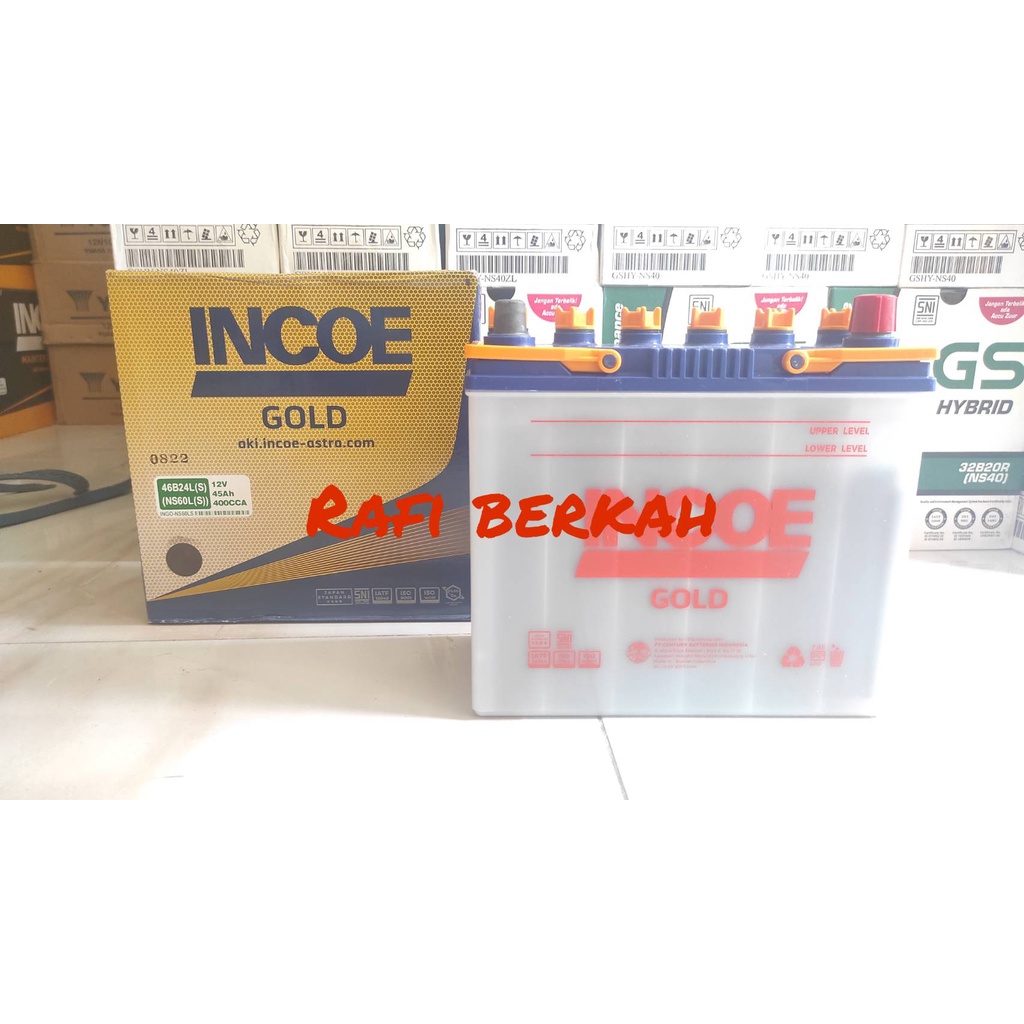 Jual Aki Mobil Honda CRV-HRV-New Accord INCOE GOLD Astra NS60LS Aki Basah | Shopee Indonesia