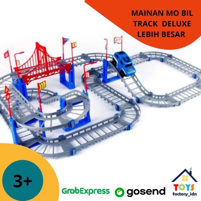 Jual Mainan Track Mobil Series Sprint Challenge Deluxe Track Jumbo ...