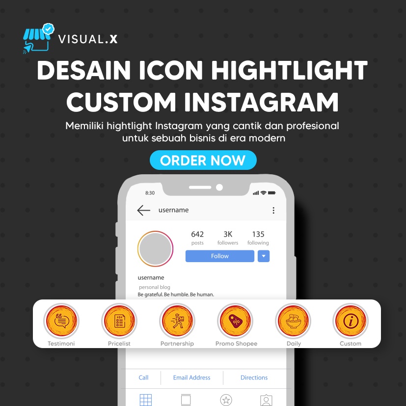 Jual Jasa Bebas Custom Desain Higlight Instagram Murah Profesional ...