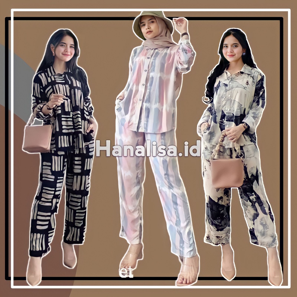 Jual BAJU ONE SET DAILY OOTD PAJAMAS PIYAMA PAKAIAN TIDUR CELANA ...