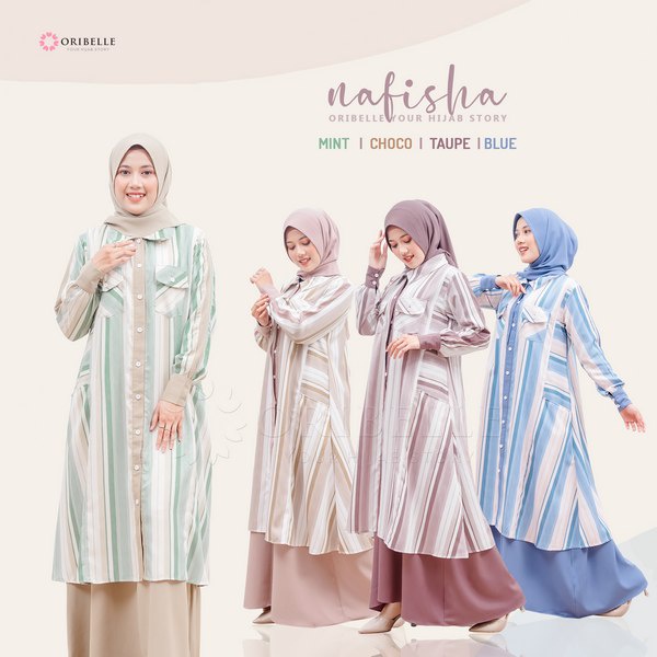 Jual One Set Inner Outer Nafisha by Oribelle | Shopee Indonesia