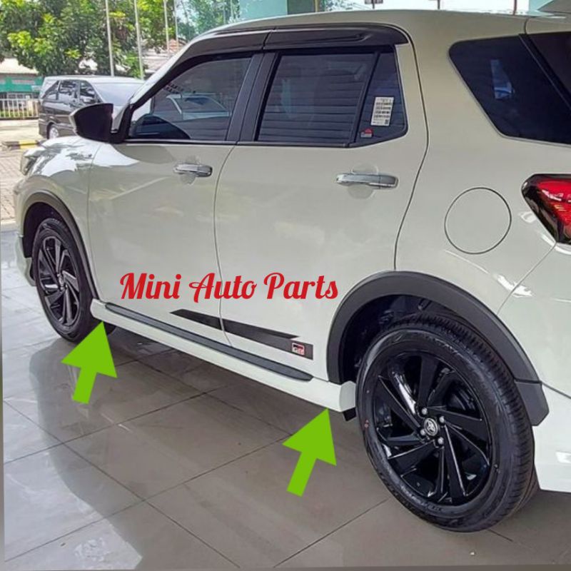 Jual Side Skirt BODYKIT Sideskirt BODY KIT Raize GR Original | Shopee ...