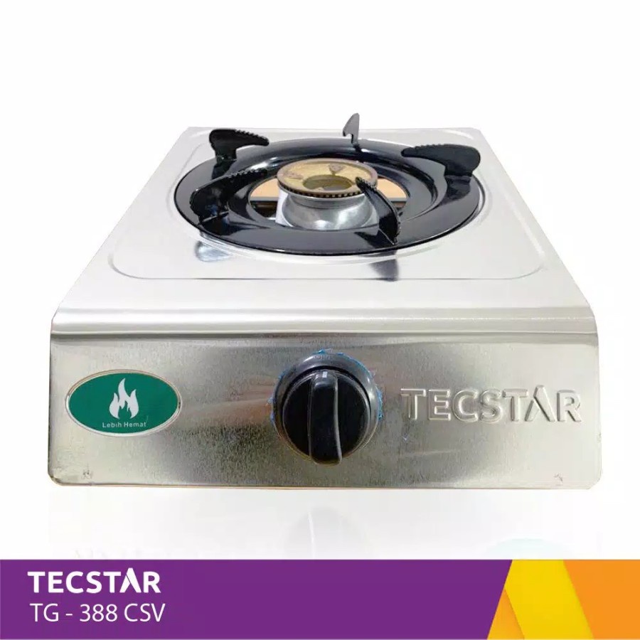 Jual KOMPOR GAS TECSTAR STAINLESS 1 TUNGKU | Shopee Indonesia