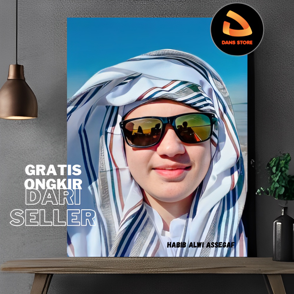 Jual Poster Habib Alwi Assegaf Raden Kian Santang Hiasan Dinding Papan MDF HAS3 | Shopee Indonesia