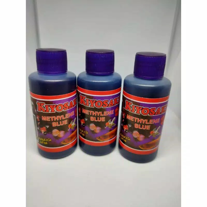 Jual OBAT BIRU METHYLENE BLUE 100 ml ORIGINIAL KIYOSAKI AQURA TERMURAH | Shopee Indonesia