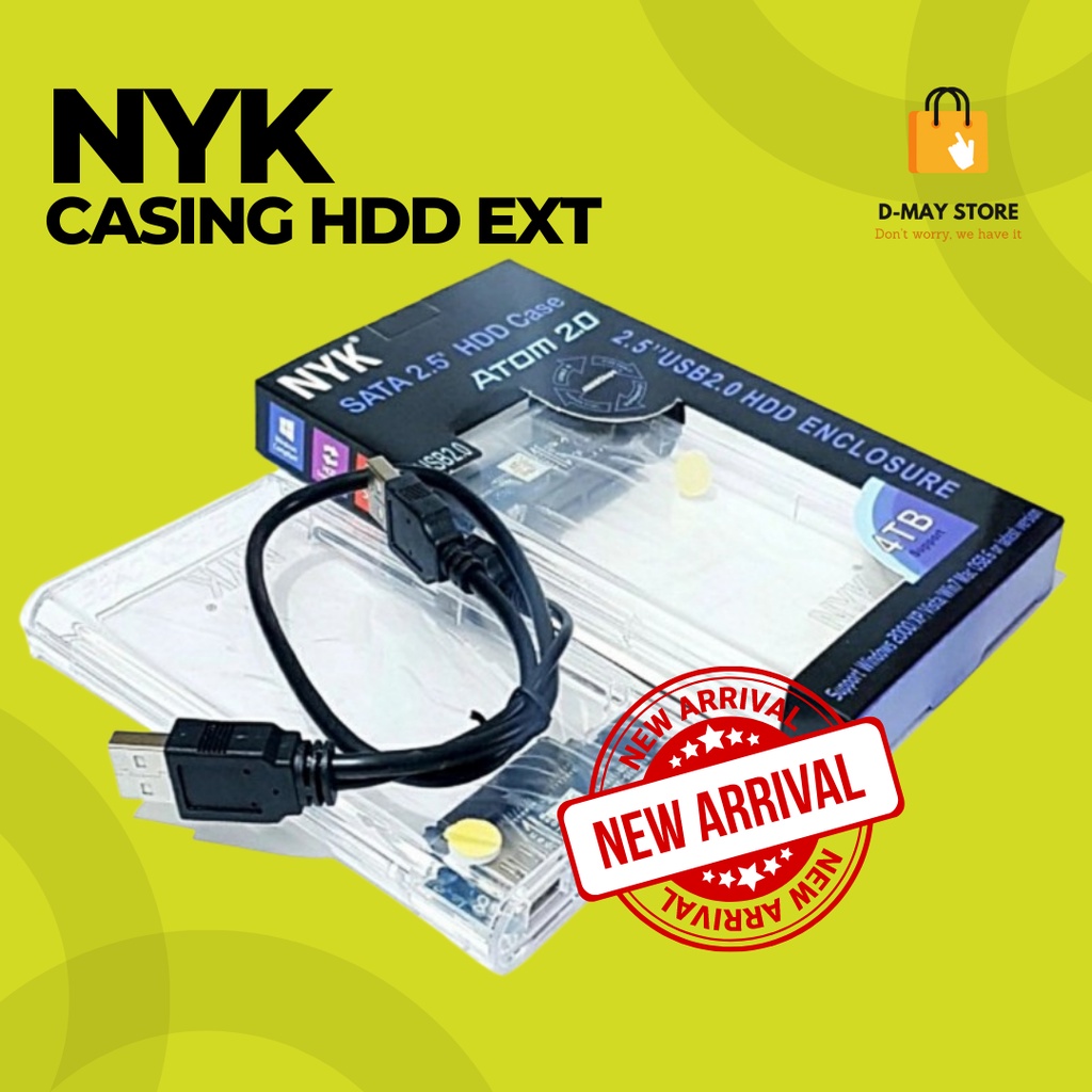 Jual Casing Hardisk External NYK HDD Case Sata Enclosure USB 2.0 4Tb | Shopee Indonesia