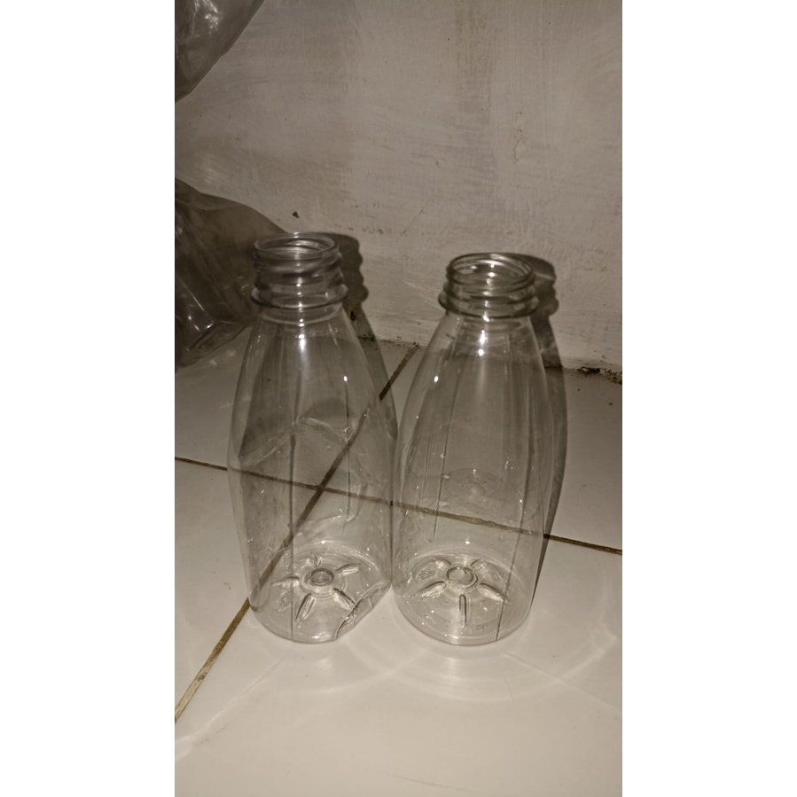 Jual Botol Plastik Pir 250ml / Botol Cantik 350 / Kale 250ML / Almond ...
