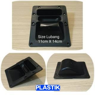 Jual Handel Box Speaker Plastik Segi 4 Pvc Handle Pegangan Plastik (1 ...