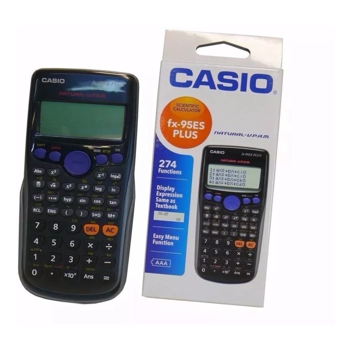 Jual CASIO CALCULATOR SCIENTIFIC FX 95 ES PLUS #ORIGINAL | Shopee Indonesia