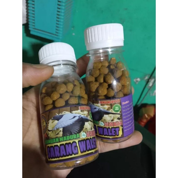 Jual JAMU MERPATI SARANG WALET isi 120 butir klenceng jamu liur walet ...