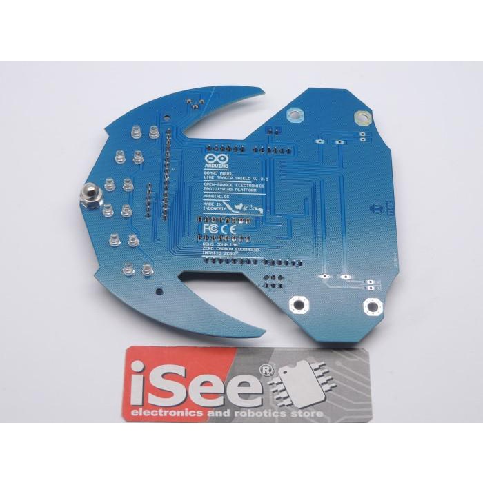 Jual PCB Hardware Line Tracer Follower Robot Shield Arduino Uno R3 PID ...