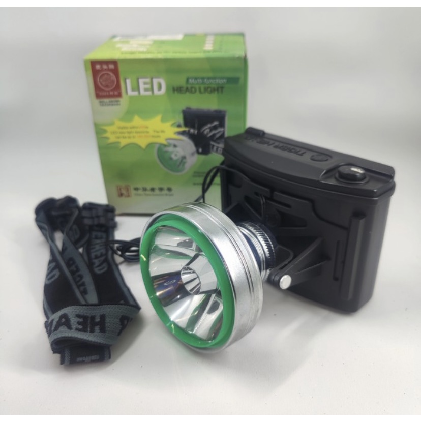 Jual Senter Kepala Lampu Kepala - Tiger Head Lamp | Shopee Indonesia