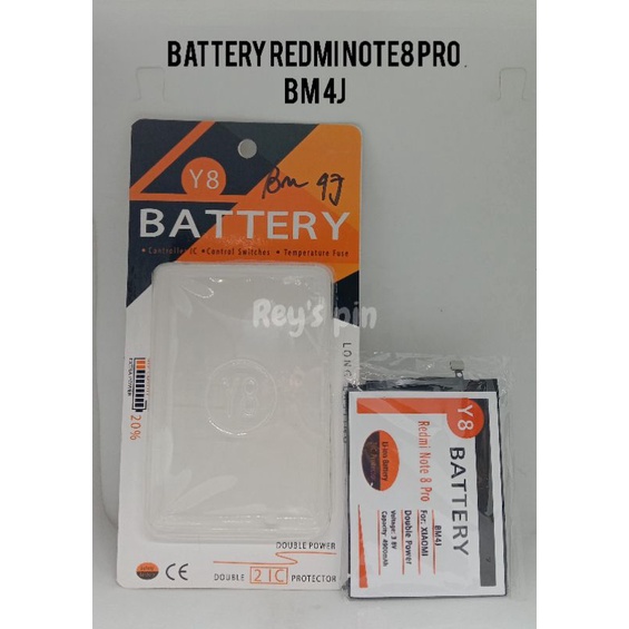 Jual Baterai Redmi Note 8 pro (BM4J) | Shopee Indonesia