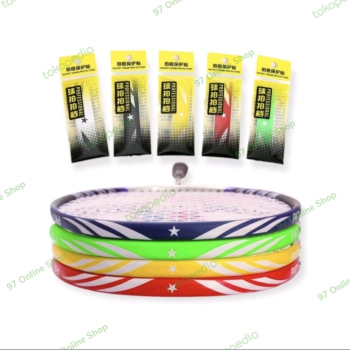 Jual Raket Stiker Pelindung Frame Raket / Stiker Pelindung Kepala Raket ...