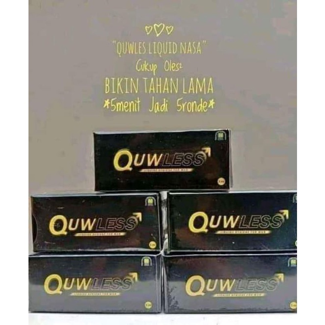 Jual QUWLESS OBAT KUAT PRIA DEWASA NASA GARANSI PRODUK ORIGINAL ...